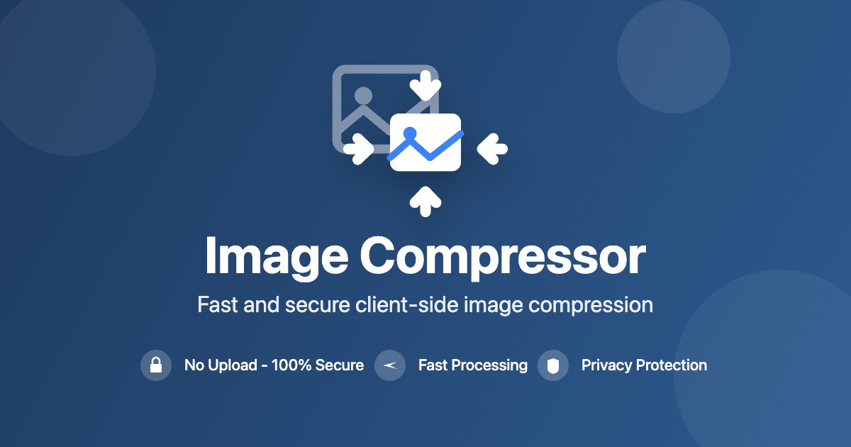 NoUploadCompress | Secure, In-Browser Image Compression